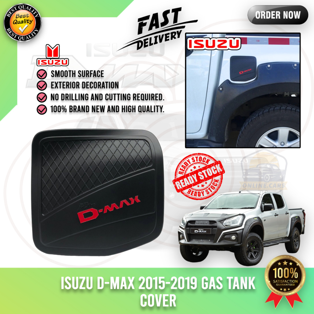 OC - ISUZU D-MAX 2015-2019 GAS TANK COVER (10308) | Shopee Philippines