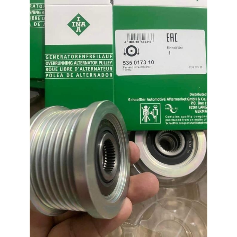 15mm Genuine INA Alternator Pulley Hilux Innova Fortuner HiAce Commuter ...