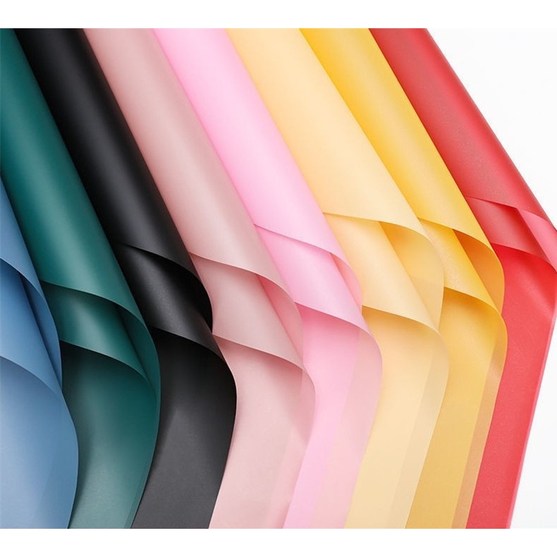 Flower packaging paper Korean plain paper fog noodle bundle packaging ...