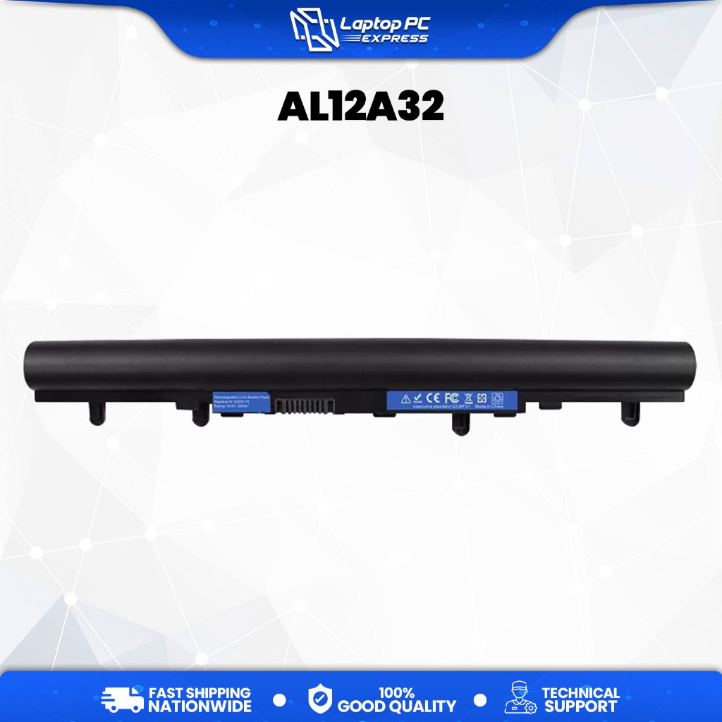 LPCE Laptop Battery AL12A32 For Acer V5-431 V5-471 V5-571 V5-471G es1 ...