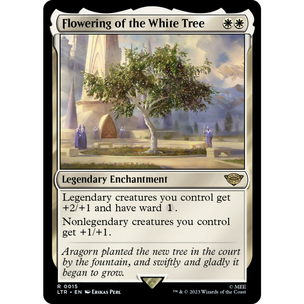 Flowering of the White Tree ltr-15 MTG Highest Ratings Proxies mtg MTG ...