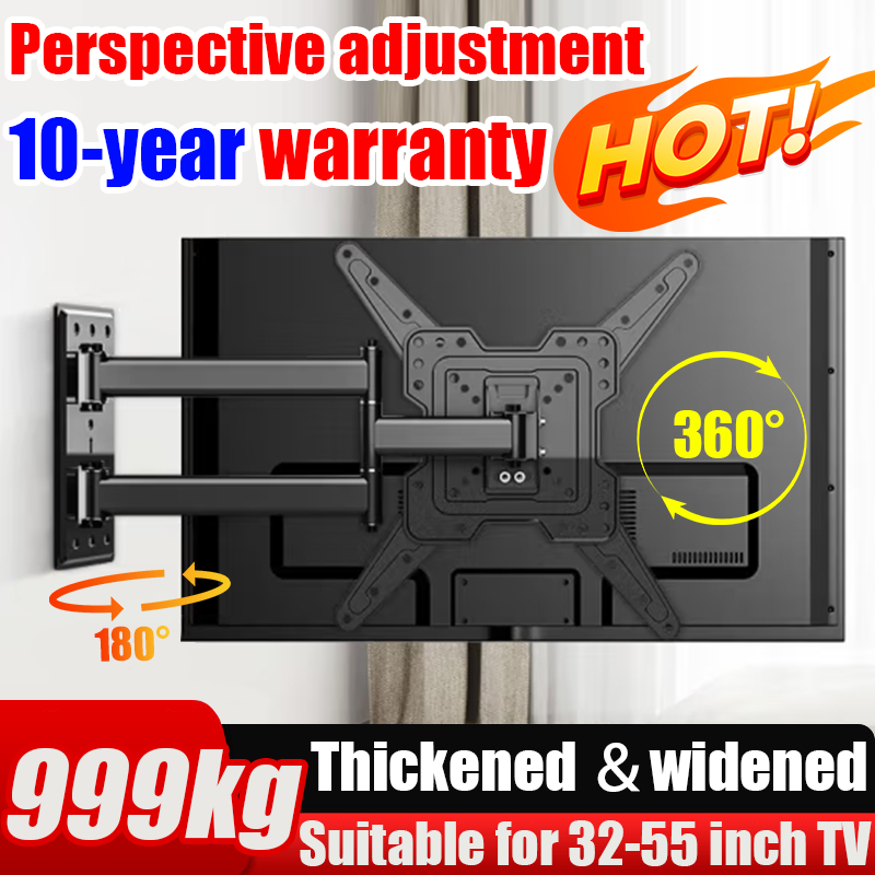 Expose TV Wall Mount Bracket 32-55 inche Swivel Tilt Swivel Monitor LCD ...