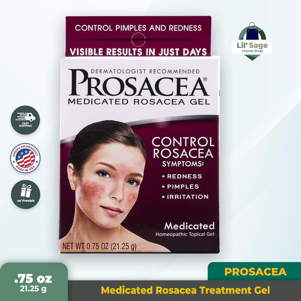 Prosacea Medicated Rosacea Treatment Gel .75 oz | Shopee Philippines