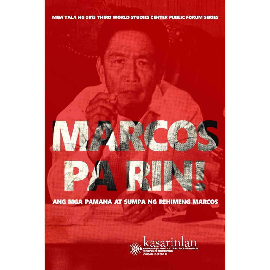 Marcos Pa Rin! Ang mga Pamana at Sumpa ng Rehimeng Marcos | Shopee ...