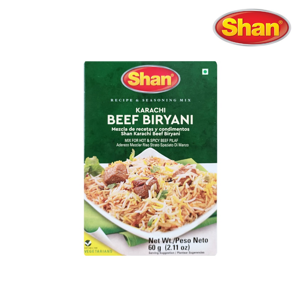Shan Karachi Beef Biryani Recipe & Seasoning mix | Shopee Philippines