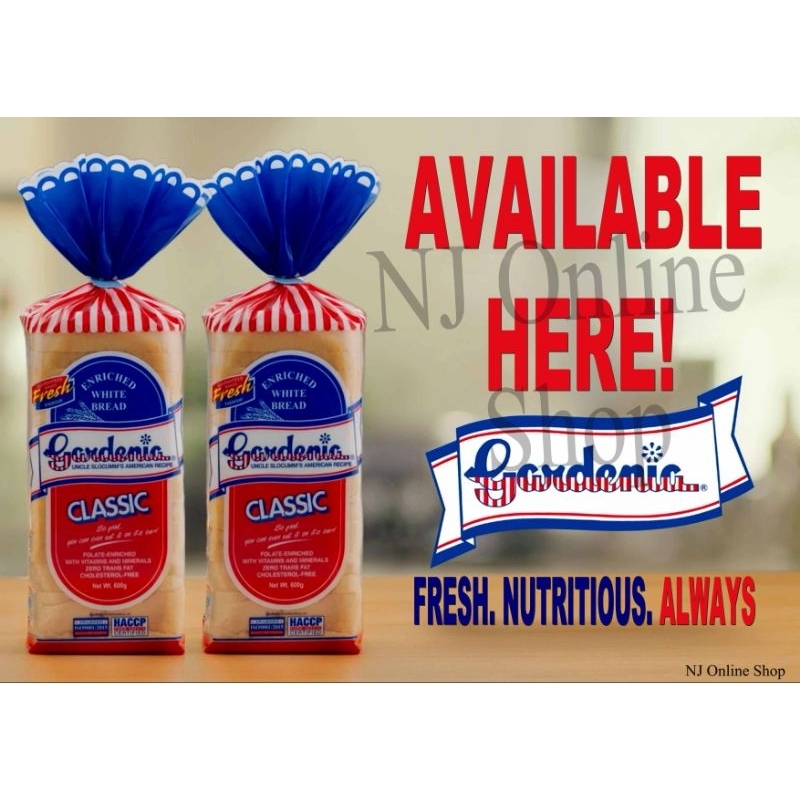 Gardenia Bread-A4 Laminated Signage | Shopee Philippines