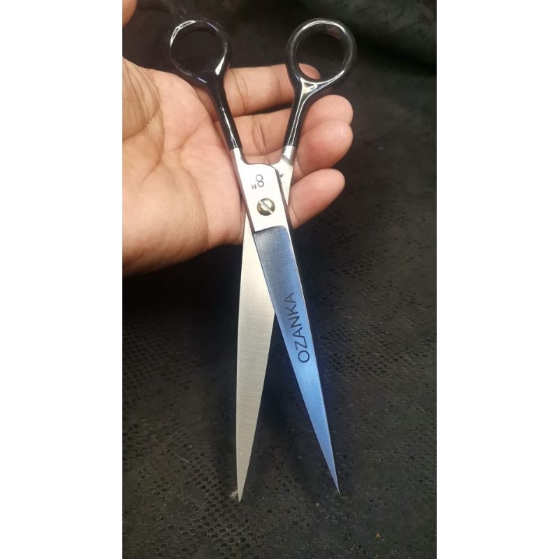 ozanka stainless steel size 8 barber scissors | Shopee Philippines