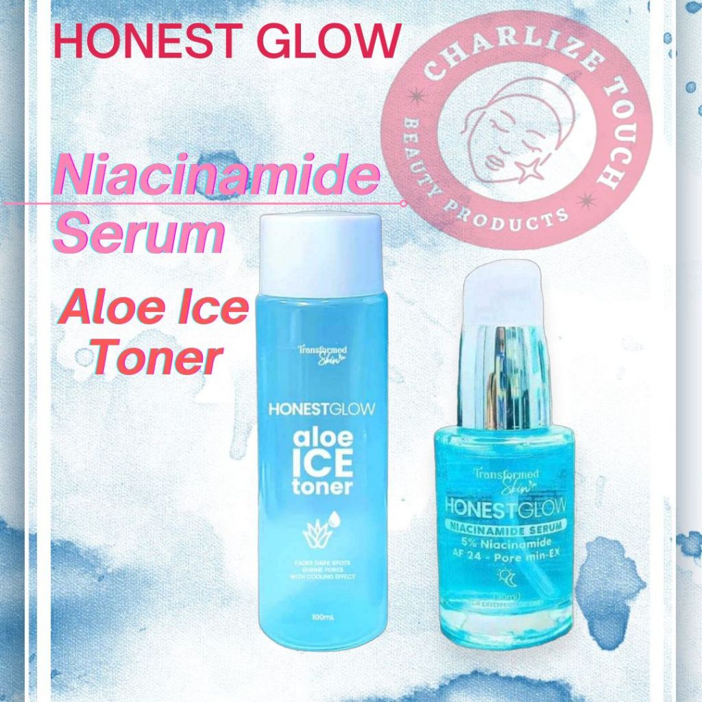 HONEST GLOW Aloe Ice Toner COMBO Inclusion: Aloe Ice Toner 60ml ...
