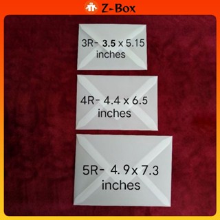 Transparent envelope for invitations 5R 4R 3R | Shopee Philippines