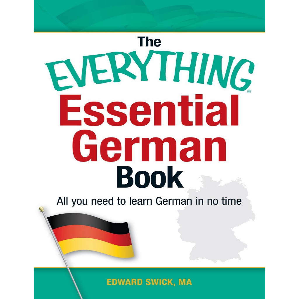 GERMAN- The Everything Essential German Book | 444 | Softbind | Booklet ...