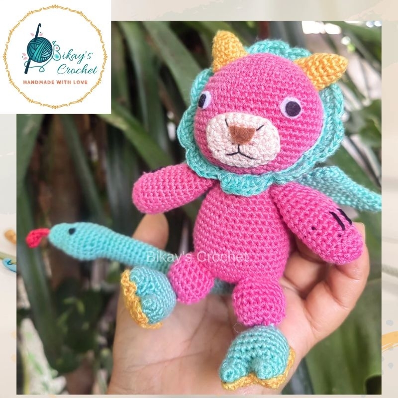 Mr. CHIMERA Spy x Family Amigurumi Stuffed Toy / Bikay's Crochet ...