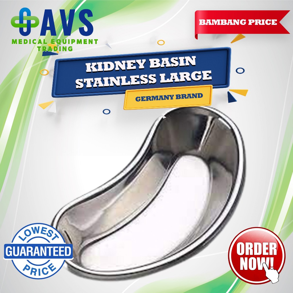 Kidney Basin Small stainless | Shopee Philippines