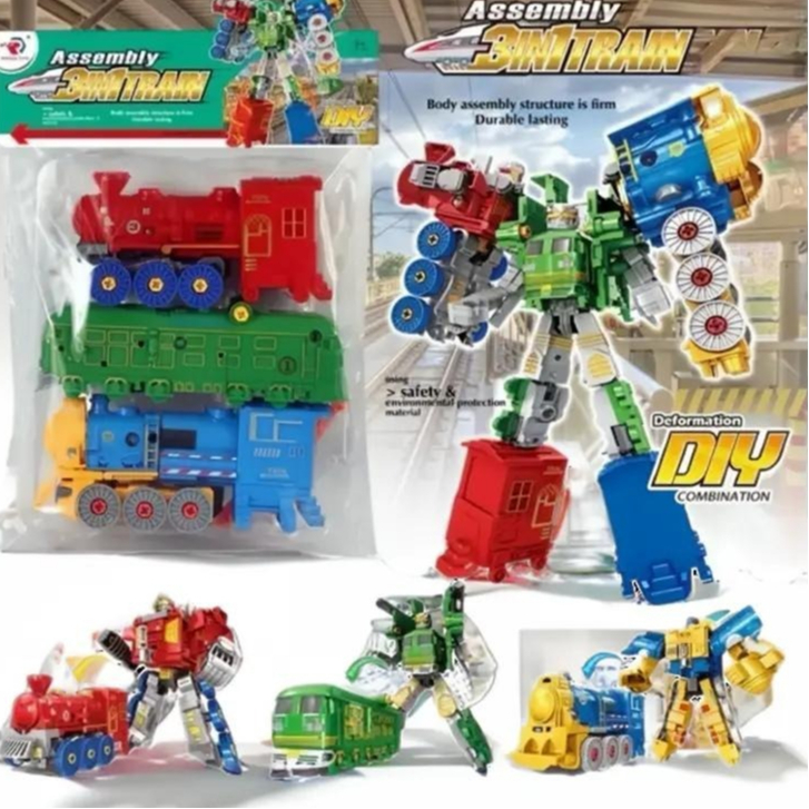 MASAYA 100 NEW COD Best Toys DISASSEMBLE AND ASSEMBLE DIY SERIES TRAIN ...