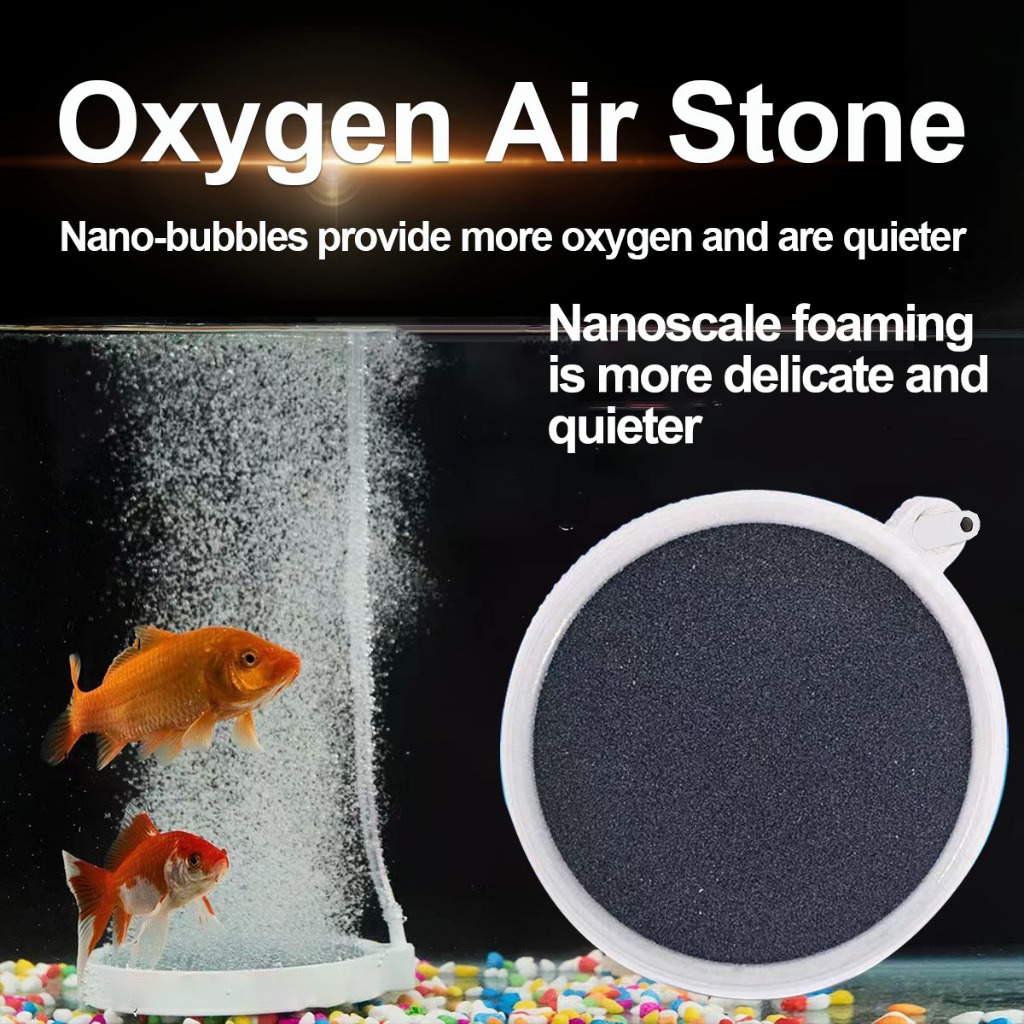 Aquarium Air Stone Bubble Stone Fish Tank Oxygen Stone Disc Aquarium ...