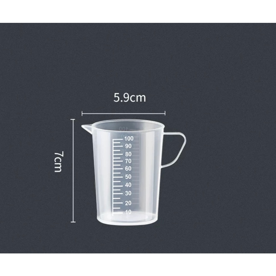 100ml 250ml 500ml 1000ml 2000ml 3000ml measuring cup frosted for milk tea shop restaurant home ...