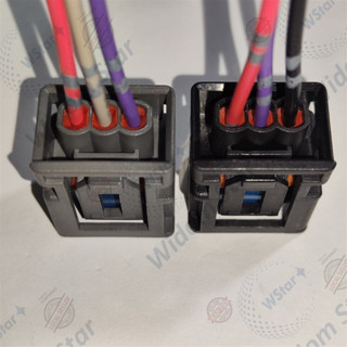 3 pins waterproof female gray socket connector for ford 1W7T-14A464-MA ...