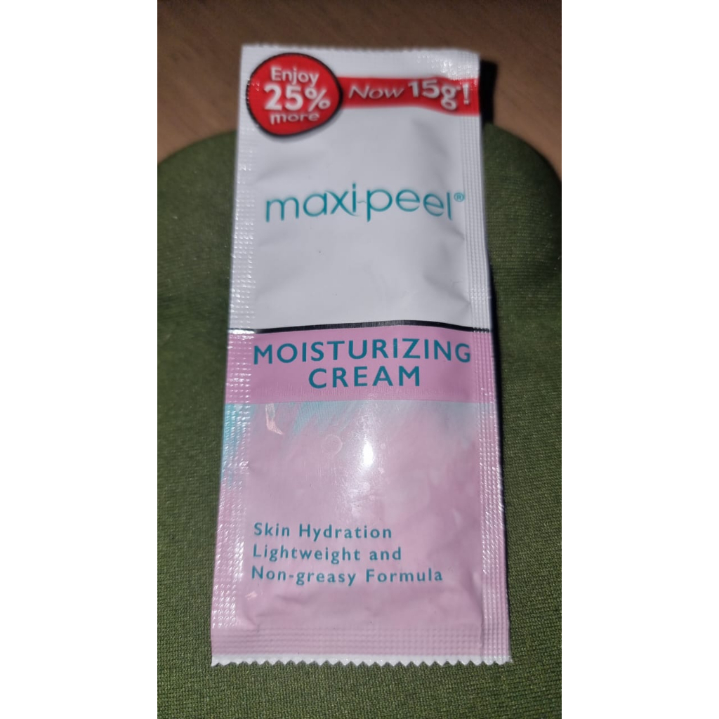 MAXI PEEL - MOISTURIZING CREAM 15G | Shopee Philippines