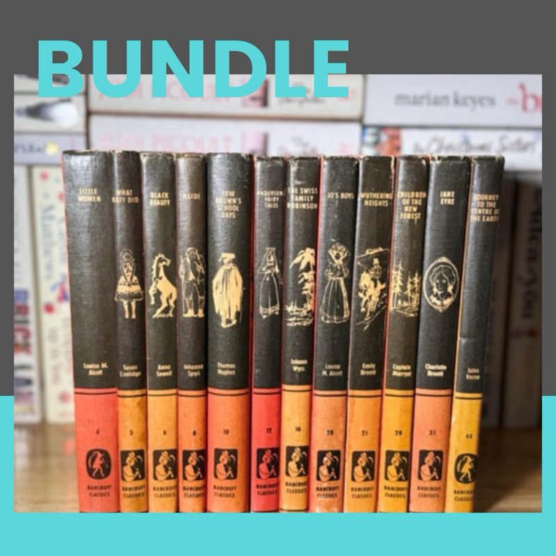 Bundle Classics in Hardcover 12 Books in Vintage Condition | Shopee ...