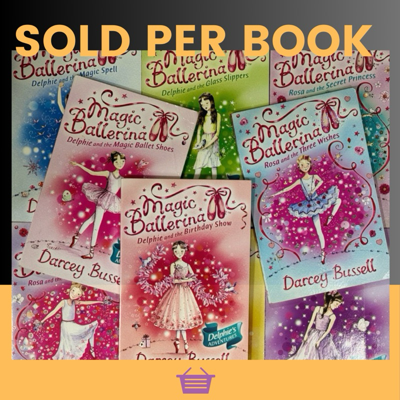 Magic Ballerina by Darcey Bussel Book Series Chapter Books Children’s ...