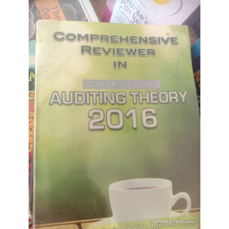 Auditing theory 2016(used reference book) | Shopee Philippines