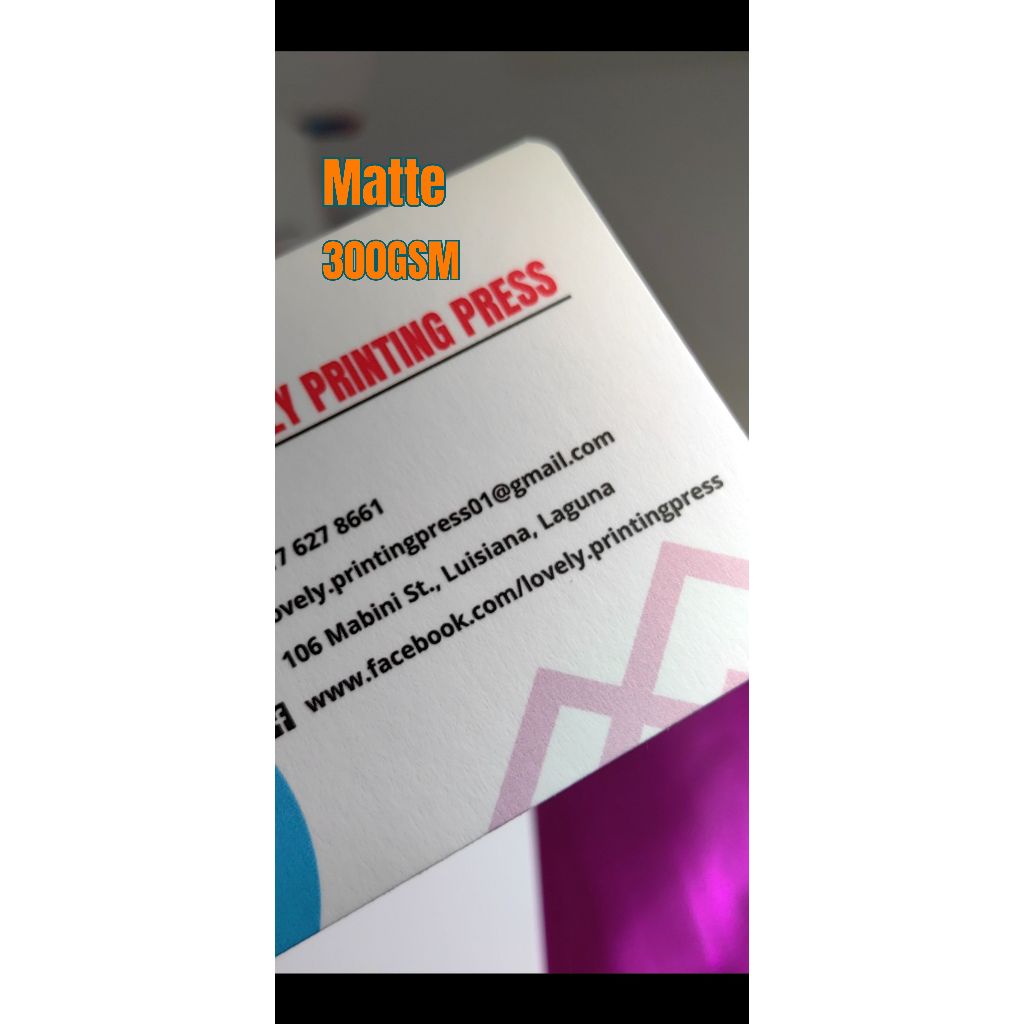 300GSM CALLING CARD/ BUSINESS CARD, ORDINARY, LAMINATED MATTE ...