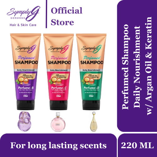 Symply G Perfumed Shampoo w/ Argan Oil and Collagen 220mL | Shopee ...
