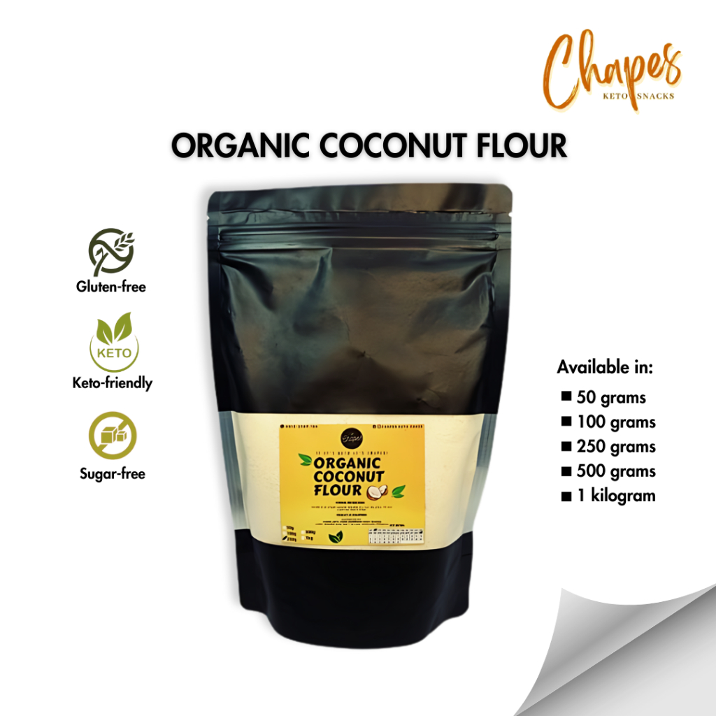 Chapes Keto Snacks Organic Coconut Flour | Shopee Philippines