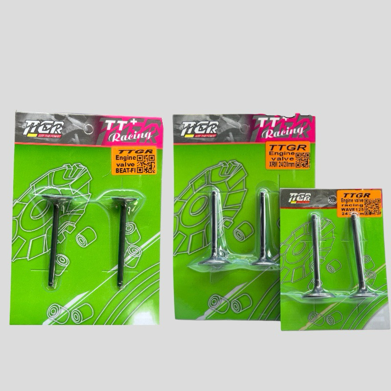 racing intake big valve engine valve 24x28 mm xrm 110 wave 100 110 mio ...