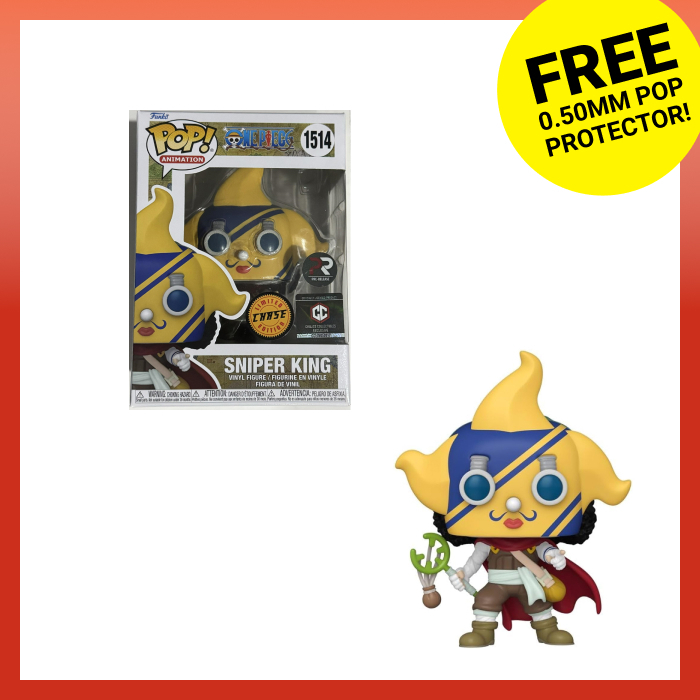 Animation One Piece Sniper King #1514 (CHASE) (Pre Release Sticker ...