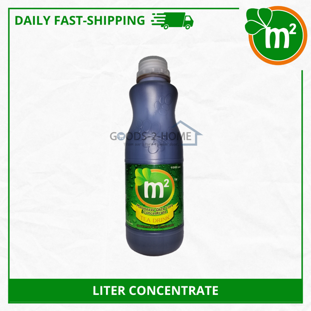 [Expiry: APRIL 2027] M2 Malunggay Okra Luya Tea Drink Concentrated ...