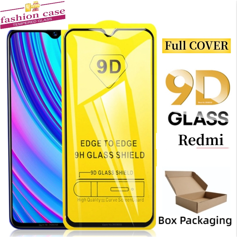 Full Tempered Glass Redmi Note 14 13 12 11 10 9 8 Pro+14C 13C 12C 12 10 10A 10C 9A 9C 9T A3 A2 ...