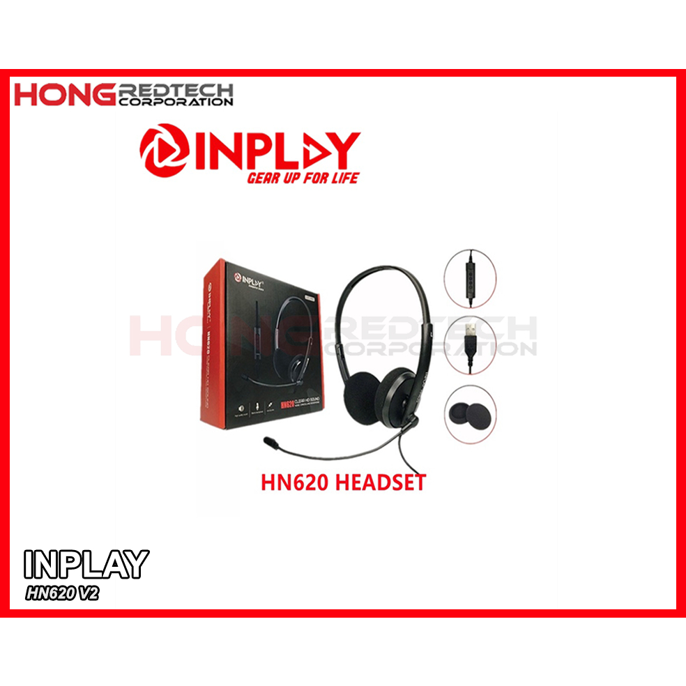 INPLAY HEADSET HN620 V2 | Shopee Philippines