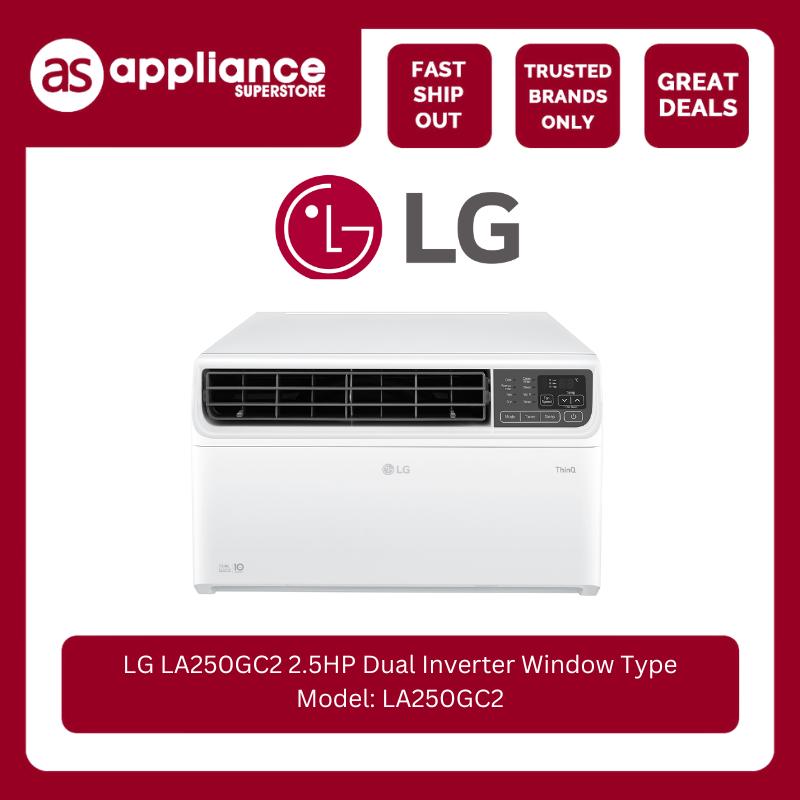 LG LA250GC2 2.5HP Dual Inverter Window Type | Shopee Philippines