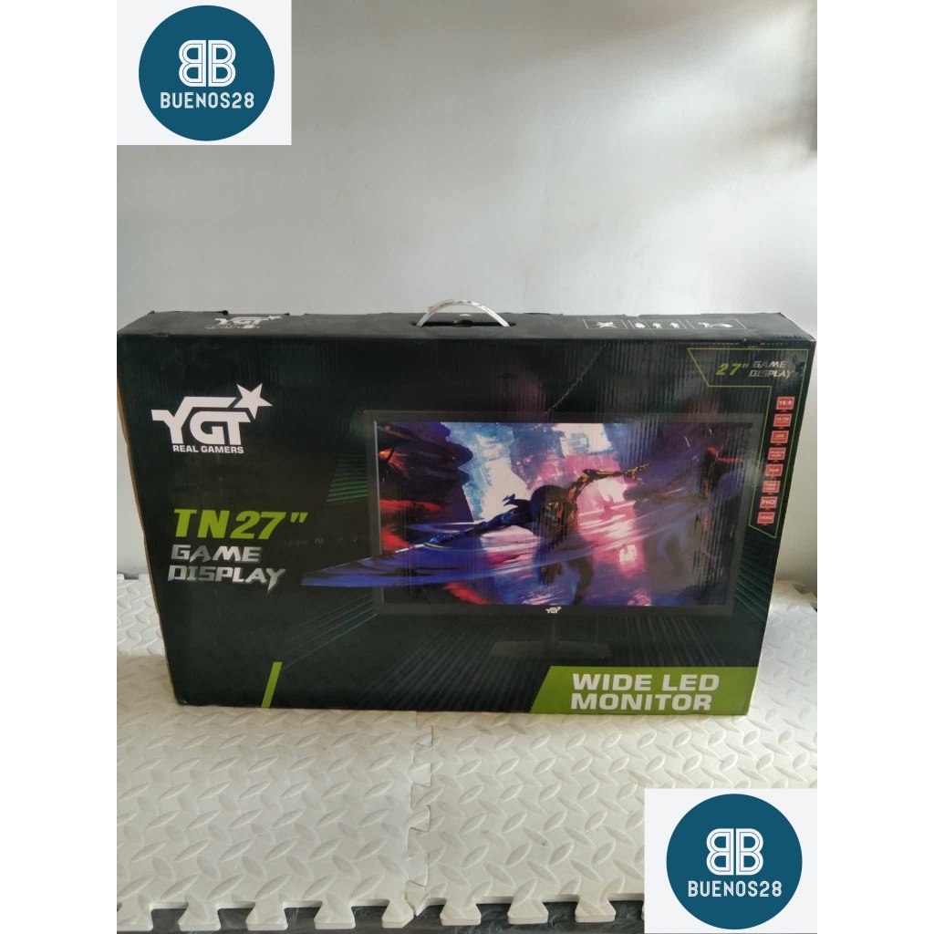 BRANDNEW YGT TN27FHD 27" 75HZ WIDE LED MONITOR | Shopee Philippines