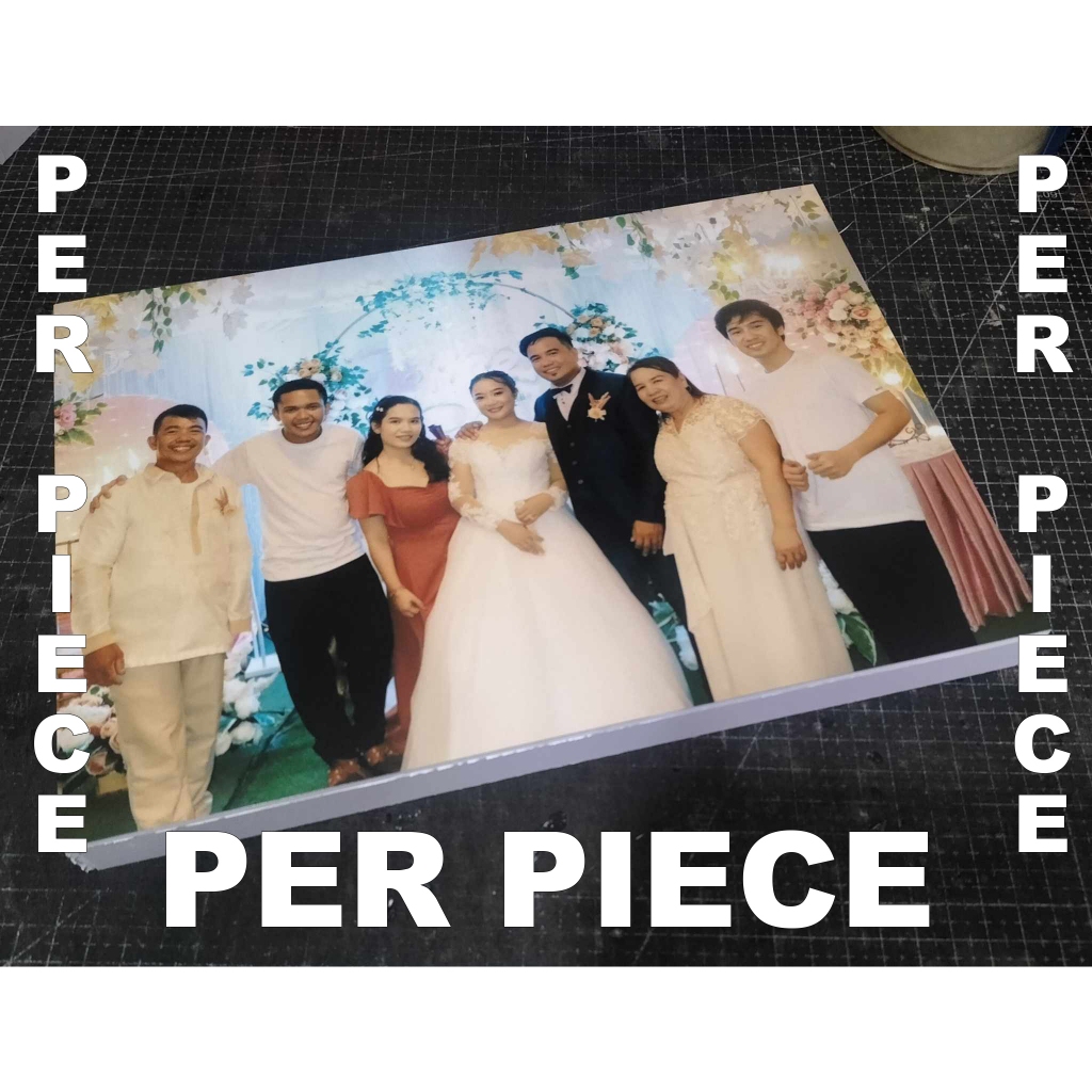RECTANGLE 2D 3.5x5 4x6 5x7 6x8 6x10 6x12 INCHES PERSONALIZED PHOTO ...