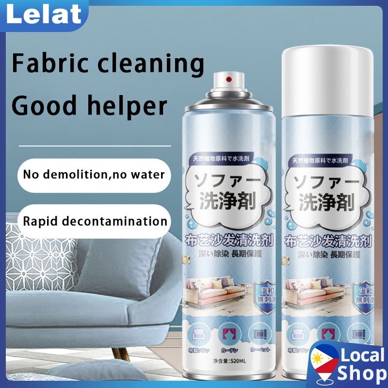 No Washing Sterilizing Spray Sofa Cleaner 520ml Multi Purpose Foam Cleaner Fabric Sofa Stain ...
