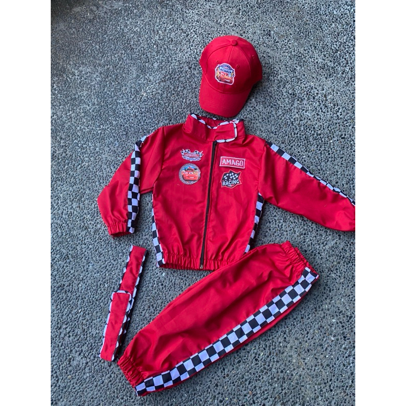 Car racing costume / Ferrari costume with Free personalized name (LEAVE ...