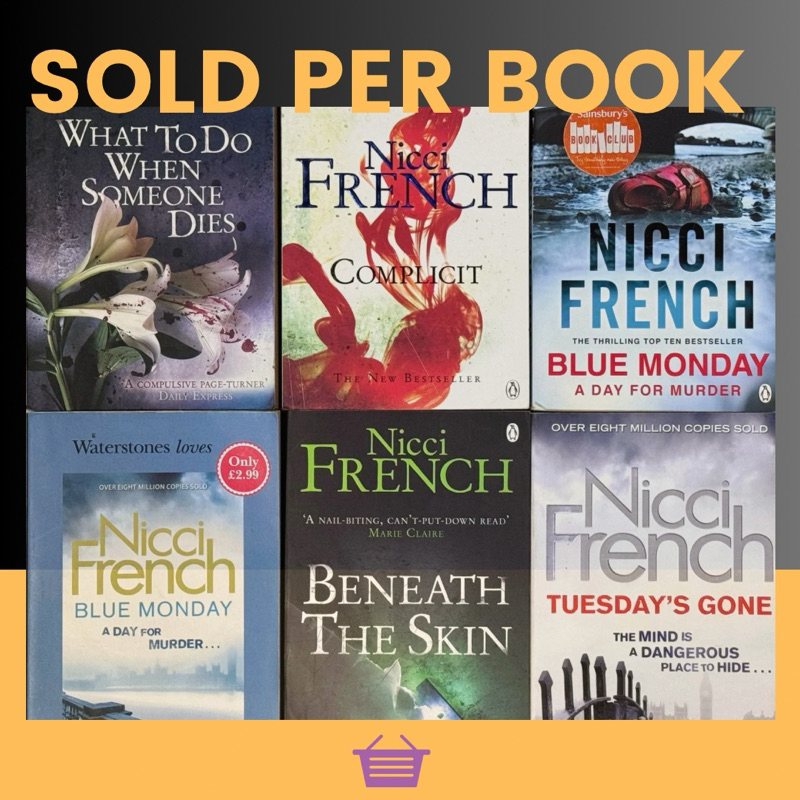 Nicci French Books Psychological Thriller Novels | Shopee Philippines