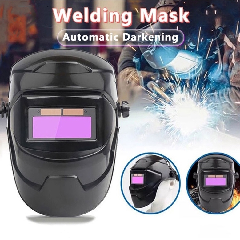 Welding helmet Helmet shield Eye helmet Wilding mask auto darkening ...