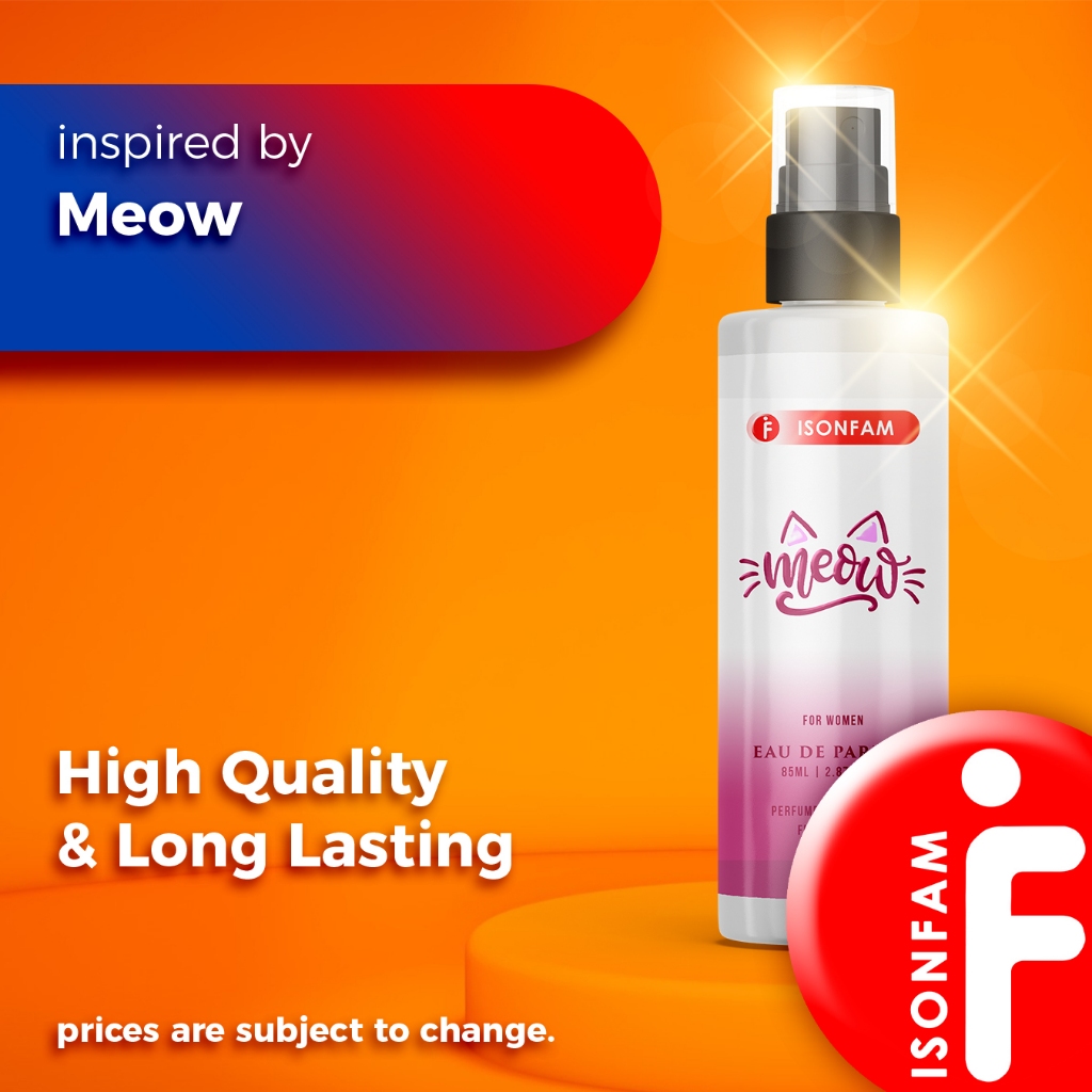 MEOW SCENT Perfume Inspired Scent Oilbase LongLasting 85ml Bottle ...