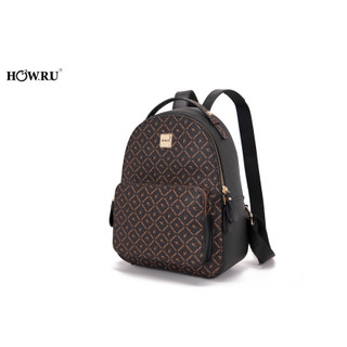 HOWRU BACKPACK LEATHER FOR WOMEN | Shopee Philippines