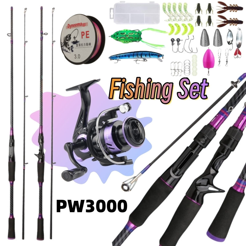 Fishing Rod Set Original Fishing Rod and Reel Set FishingRods Full Set ...
