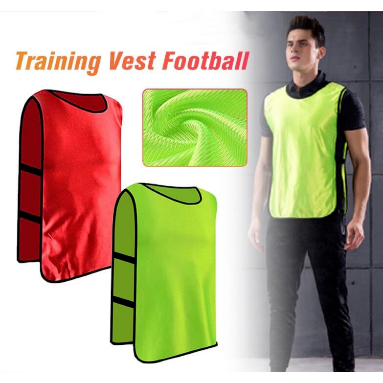 Team Practice Vest Quick Dry Football Training Vest Soccer Uniform Team ...