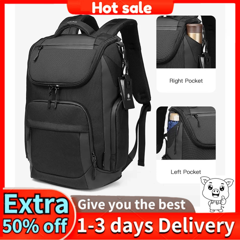 OZUKO Large Capacity Waterproof Men Chest Bag Outdoor Sports Shoulder ...