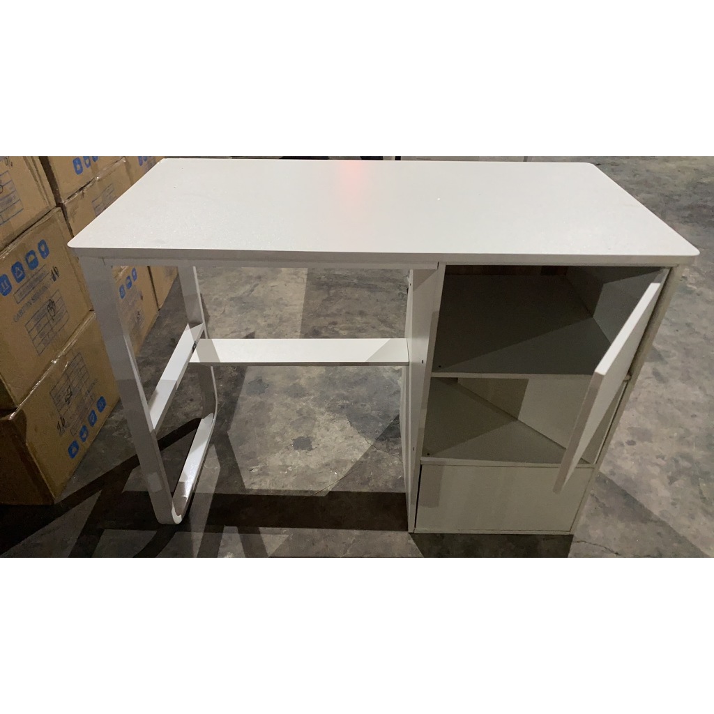 KAMER 120CM Simple Modern Office Desk Computer Desk Study Desk With ...