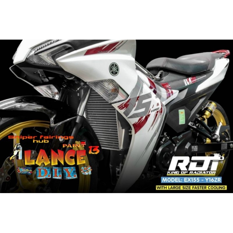 Sniper 155 RDT radiator & radiator cover | Shopee Philippines