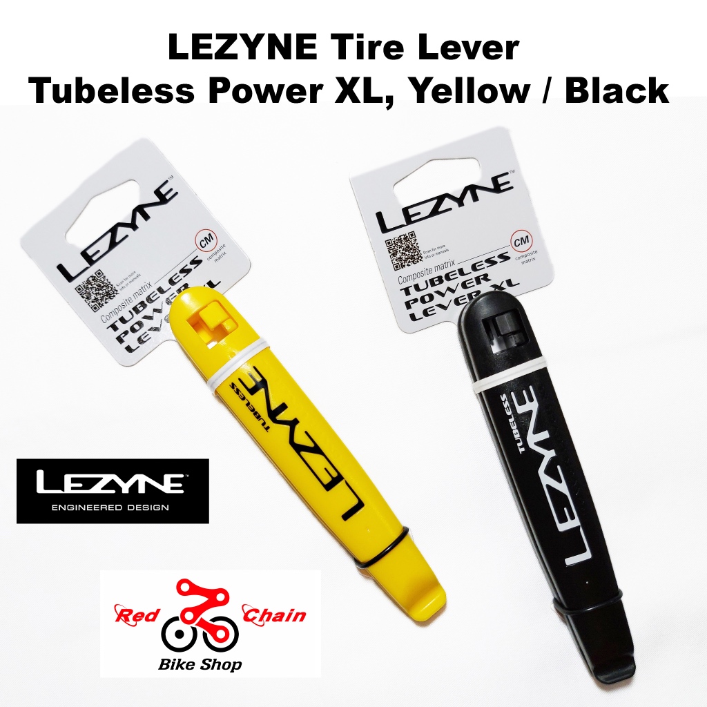 LEZYNE Tubeless Power XL 2-pieces Tire Lever Set for Cyclists, in Color ...