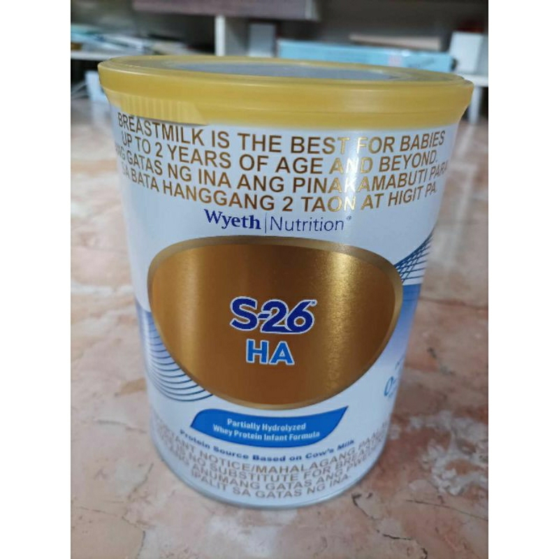 S26 HA 800grms wyeth 0-12months | Shopee Philippines