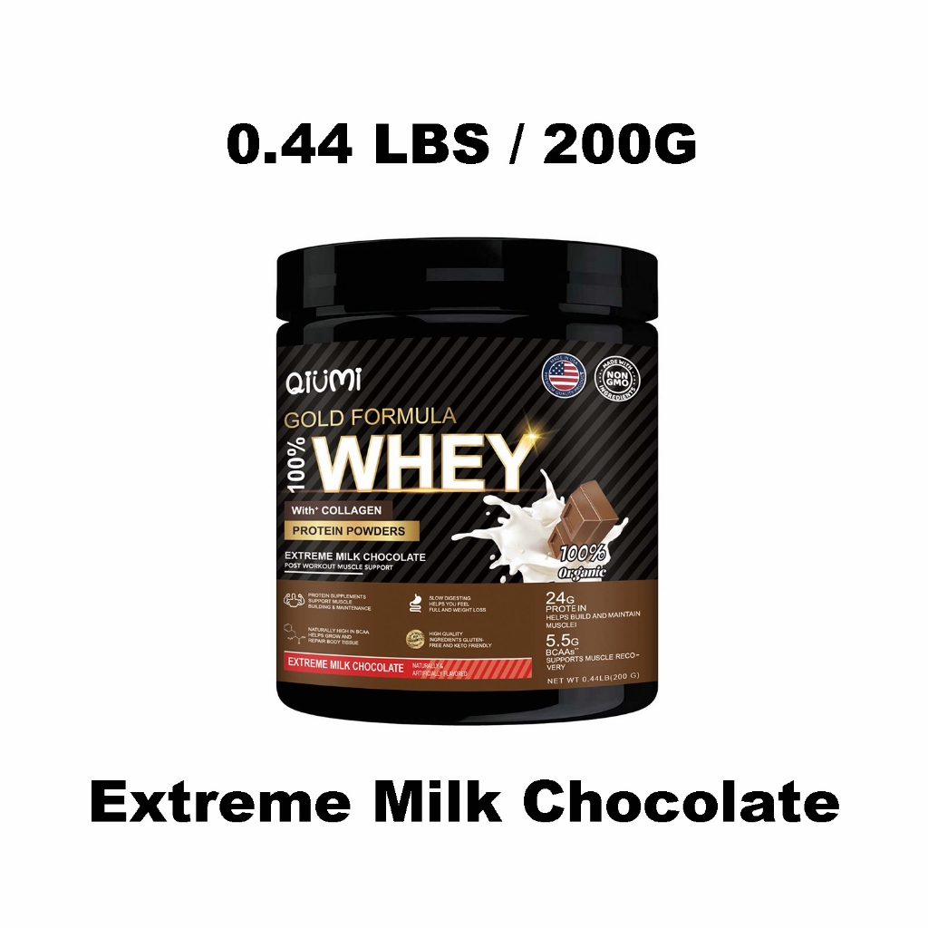 QIUMI Whey Protein Powder for Men and Women Bcaa Supplement Booster ...