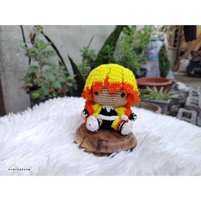amigurumi zenitsu of demon slayer crochet | Shopee Philippines